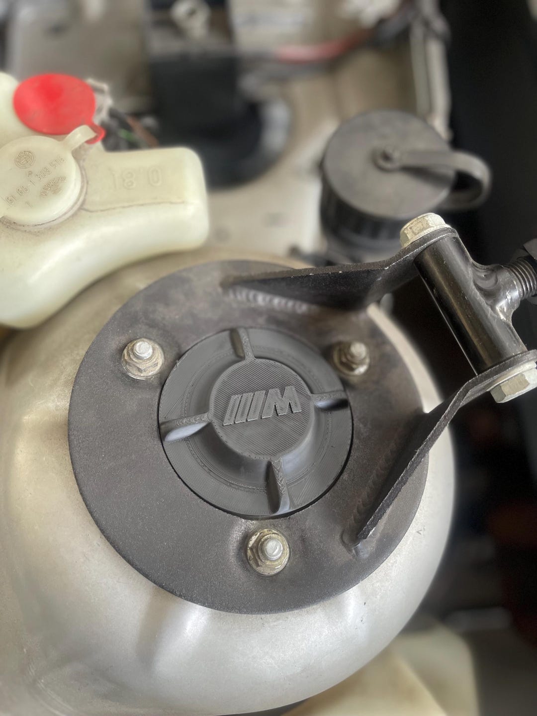 BMW E36 Strut Mount Cover 3D Printing | Clean Look Engine Compartment ...