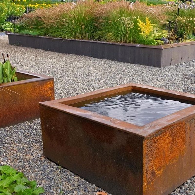 Corten Fountain - Etsy