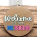 Ms. Rachel Front Door/wall Hanger | Door Round | Hope You Like Ms ...
