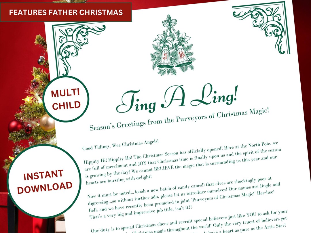 Printable Christmas Elf Kit, Christmas Elf Activities, Christmas Elf ...