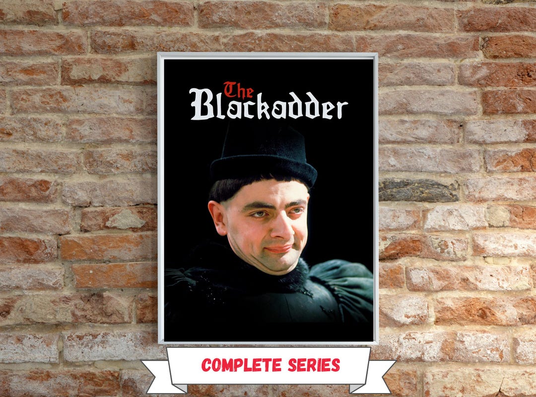 Blackadder Complete Series All 4 Seasons 1983-1989 HD Quality Digital ...