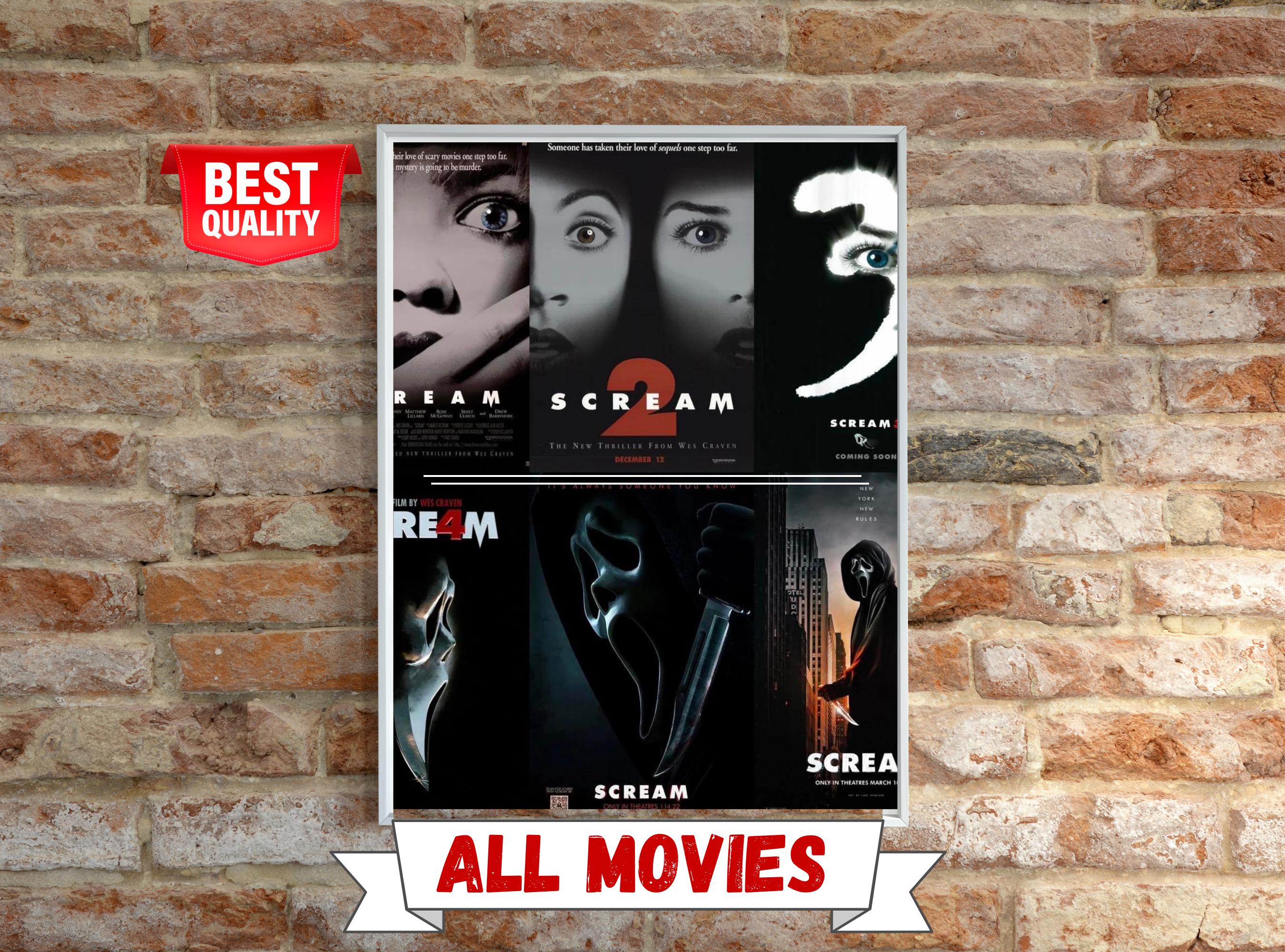 Scream Ultimate Collection All 6 Movies HD Horror Thrills Instant ...
