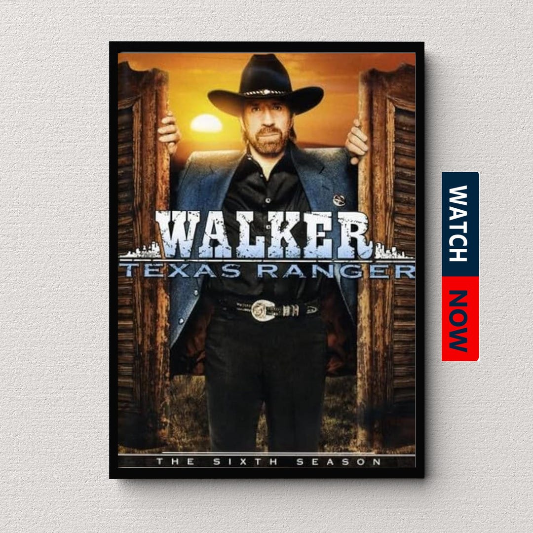 Walker, Texas Ranger Complete Series - All 9 Seasons - Digital TV Show Collection - DVD Quality ...