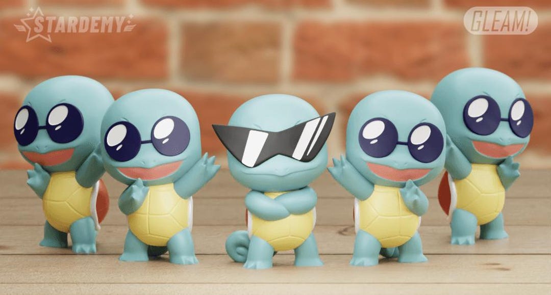 Figurine Pokémon Squad Carapuce - Etsy France