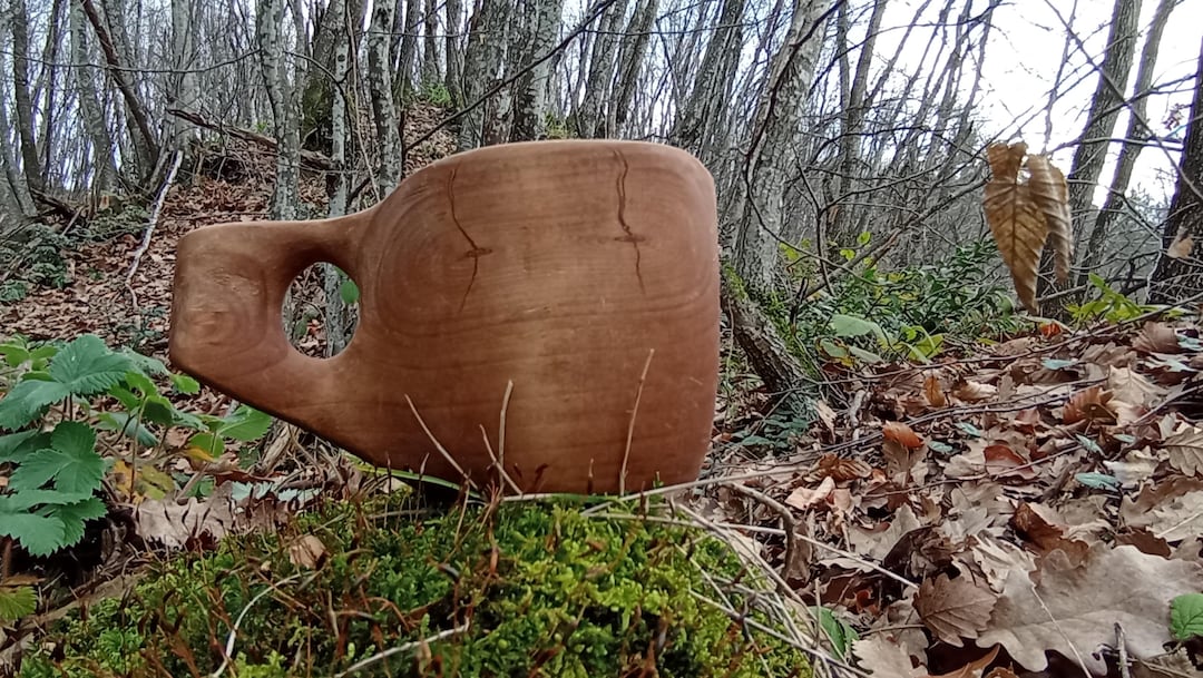 Bushcraft Kuksa, Wooden Kuksa, Guksi, Wooden Camping Mug, Scandinavian ...