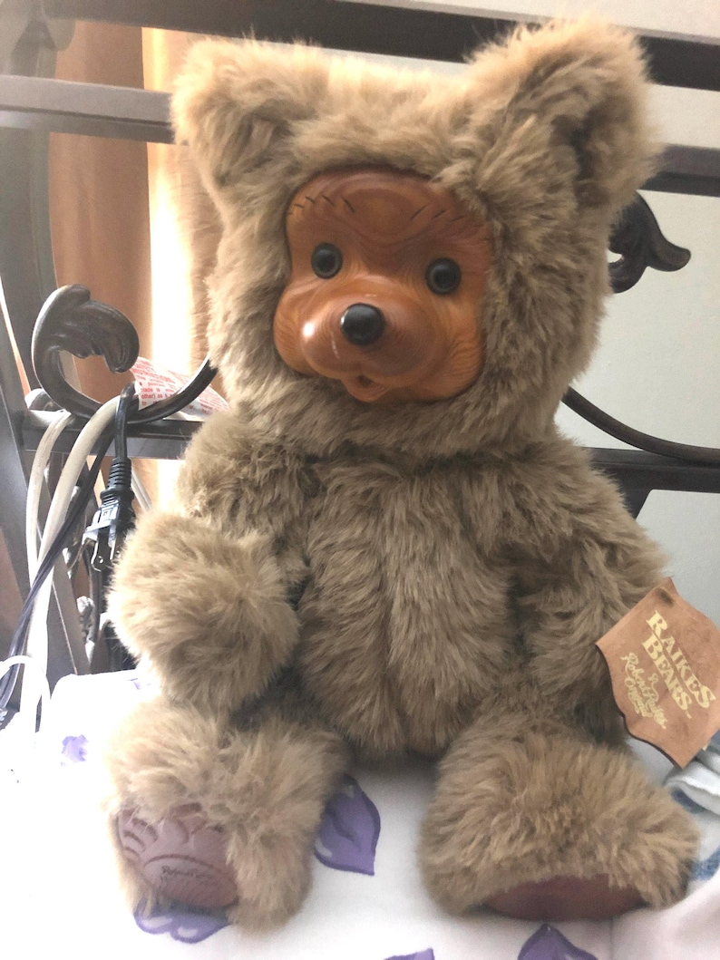 Vintage Robert Raiken Teddy Bear 'jenny' - Signed Limited Edition - Etsy