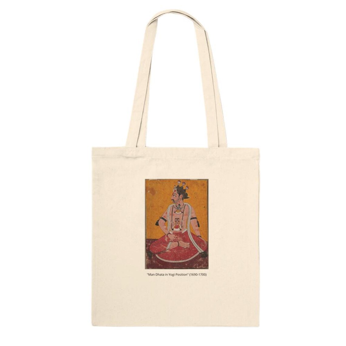 Man Dhata in Yogi Position Premium Tote Bag - Etsy