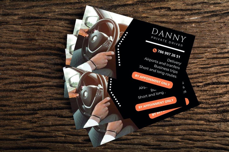 Tarjeta Metálica, Conductores Privados, Tarjeta De Presentación Para ...