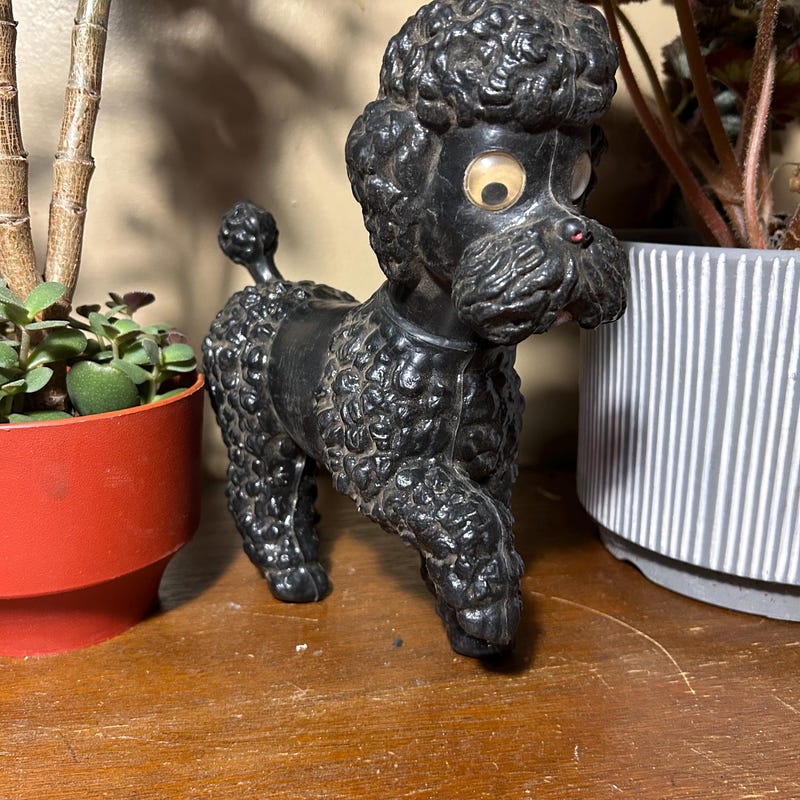 Kitsch Dog Figurine - Etsy
