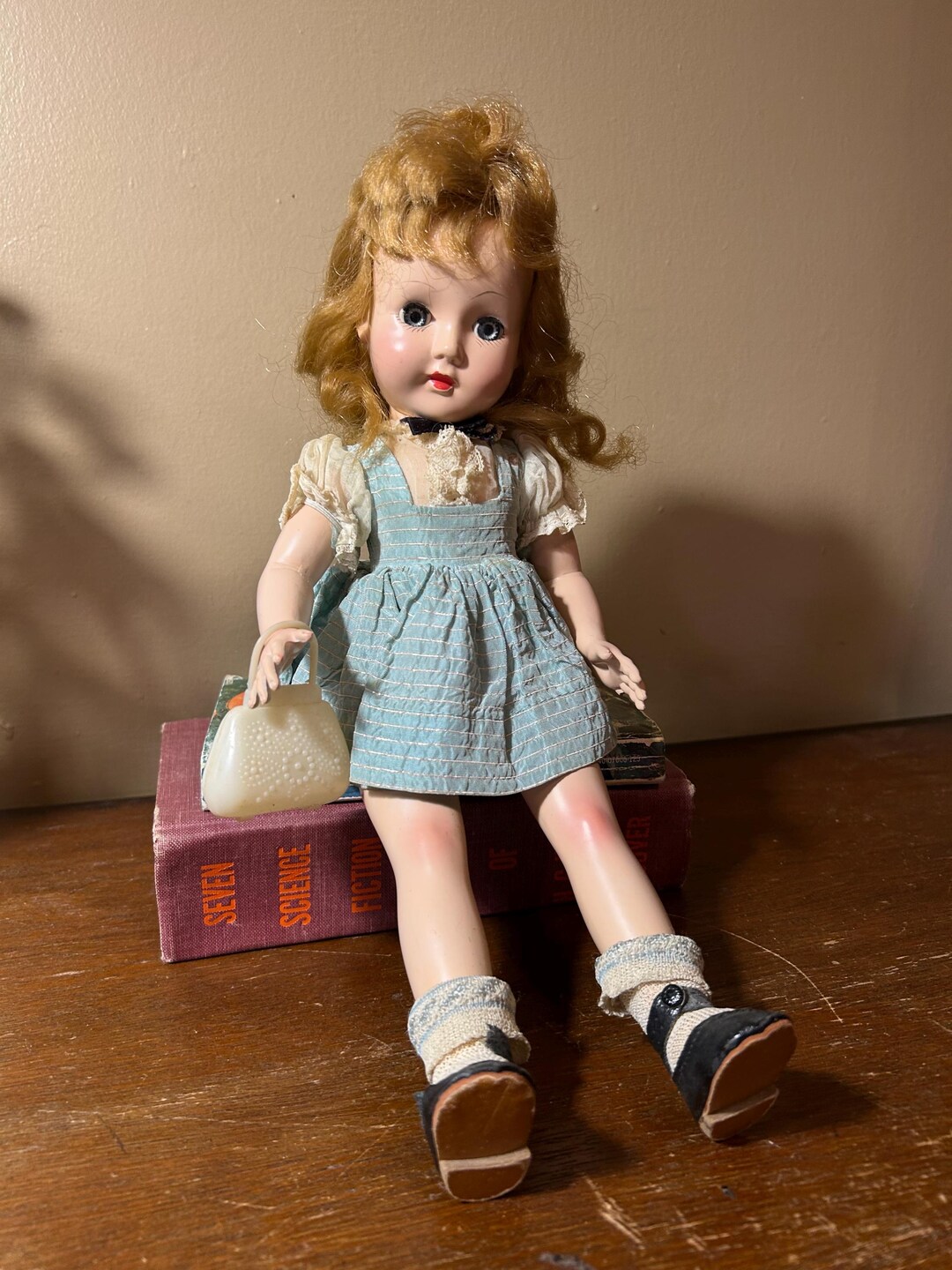 Vintage Effanbee Doll With Purse - Etsy