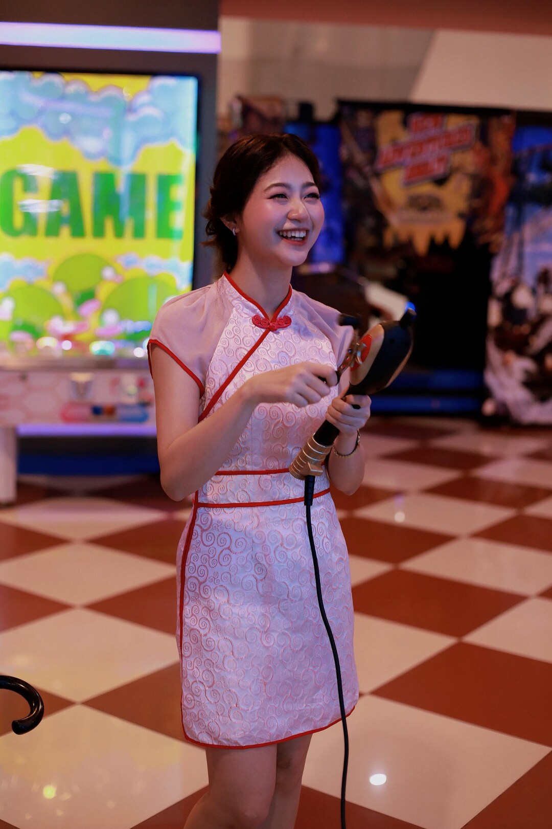 Blush Pink Vintage Cheongsam Korean Style - Etsy