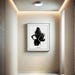 Jessica Rabbit Silhouette Portrait | Iconic Cartoon Glam Wall Art ...