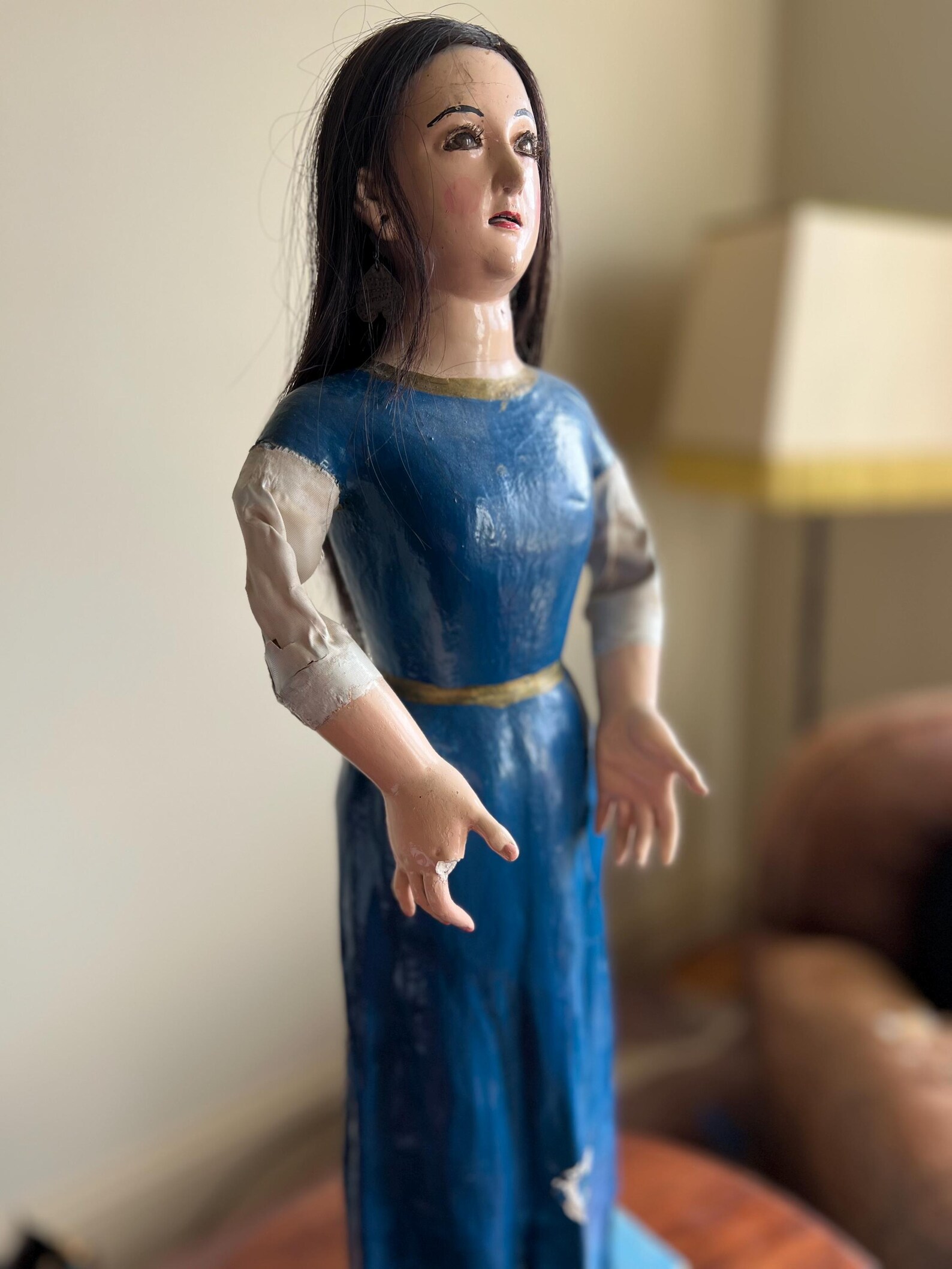 19th Century Bolivian Doll/statue – Stunning Vintage Mannequin - Etsy