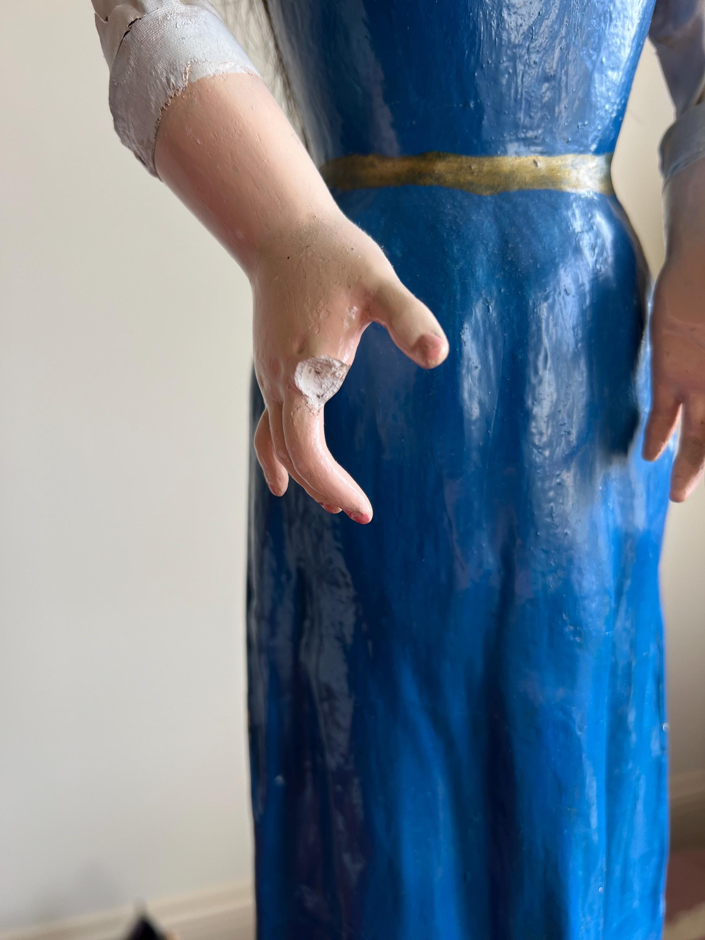 19th Century Bolivian Doll/statue – Stunning Vintage Mannequin - Etsy