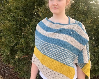 Crochet PATTERN Shawl Shoulder Wrap Shawl crochet pattern | Etsy