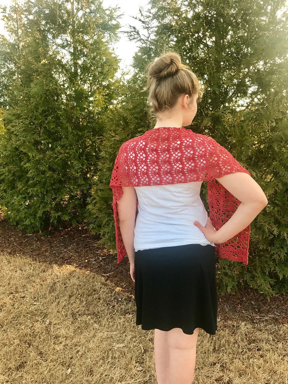 Shawl Crochet PATTERN - Shoulder Wrap - Shawl Crochet Pattern - One ...
