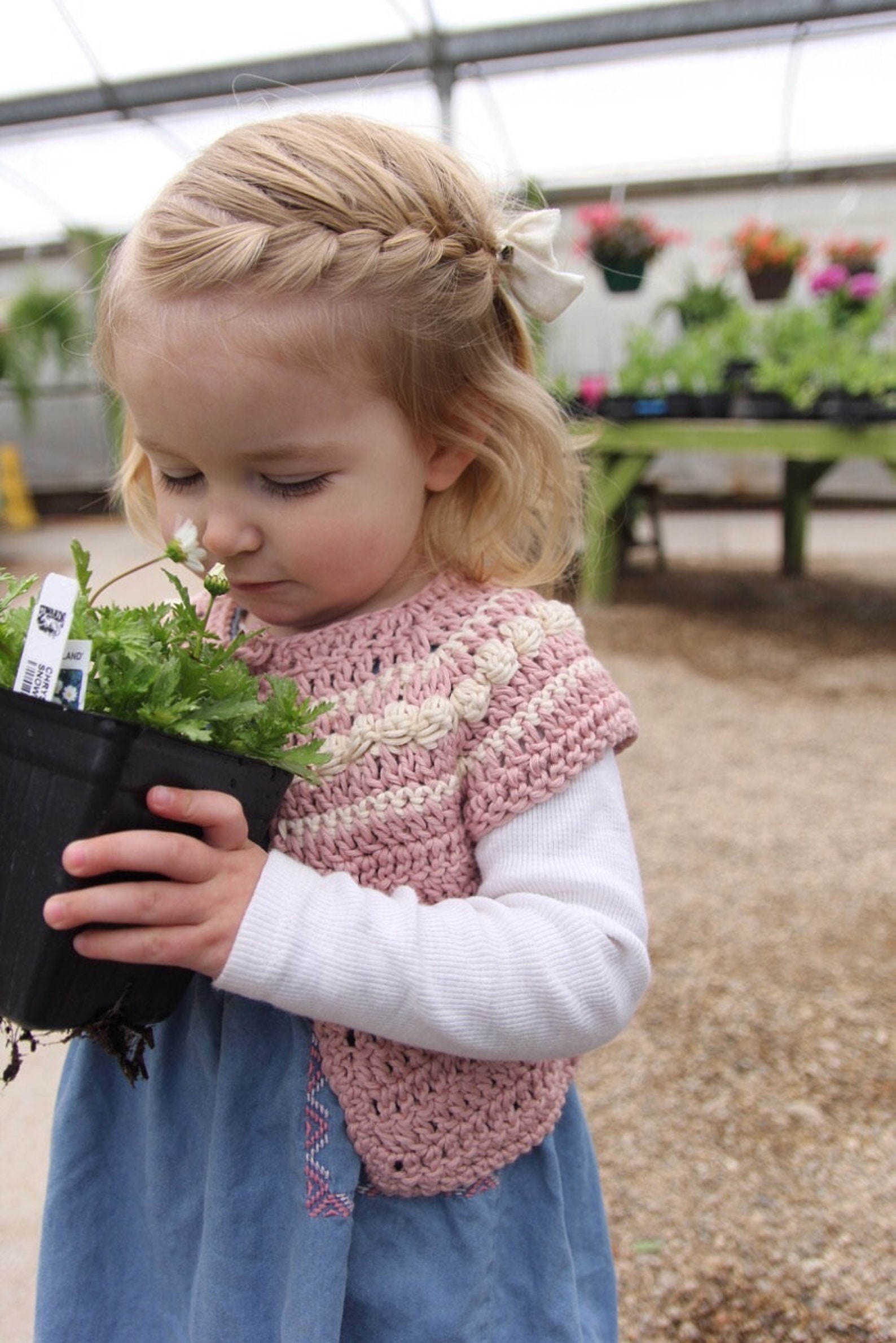 Girls Cardigan Crochet PATTERN Easy Short Sleeve or Long | Etsy