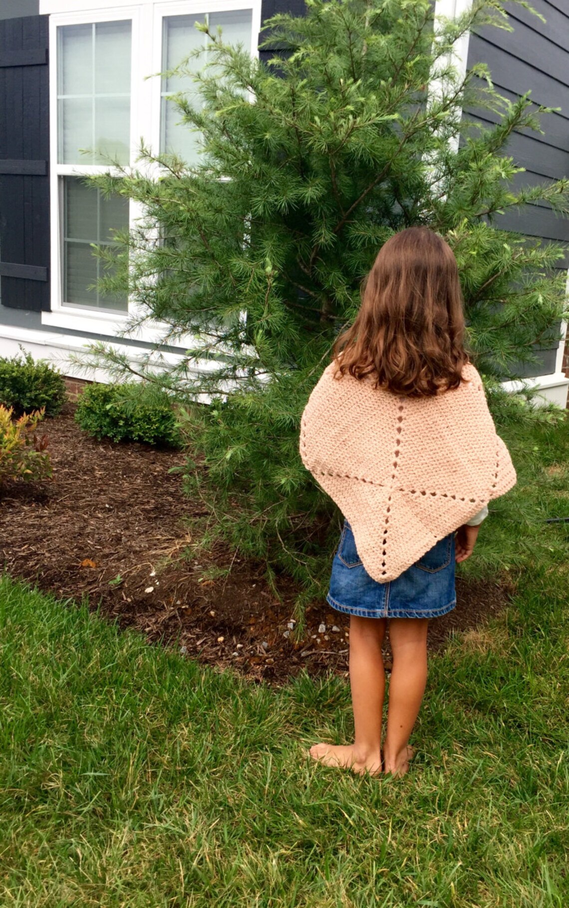 Easy Poncho Crochet PATTERN Modern Poncho Crochet Pattern | Etsy