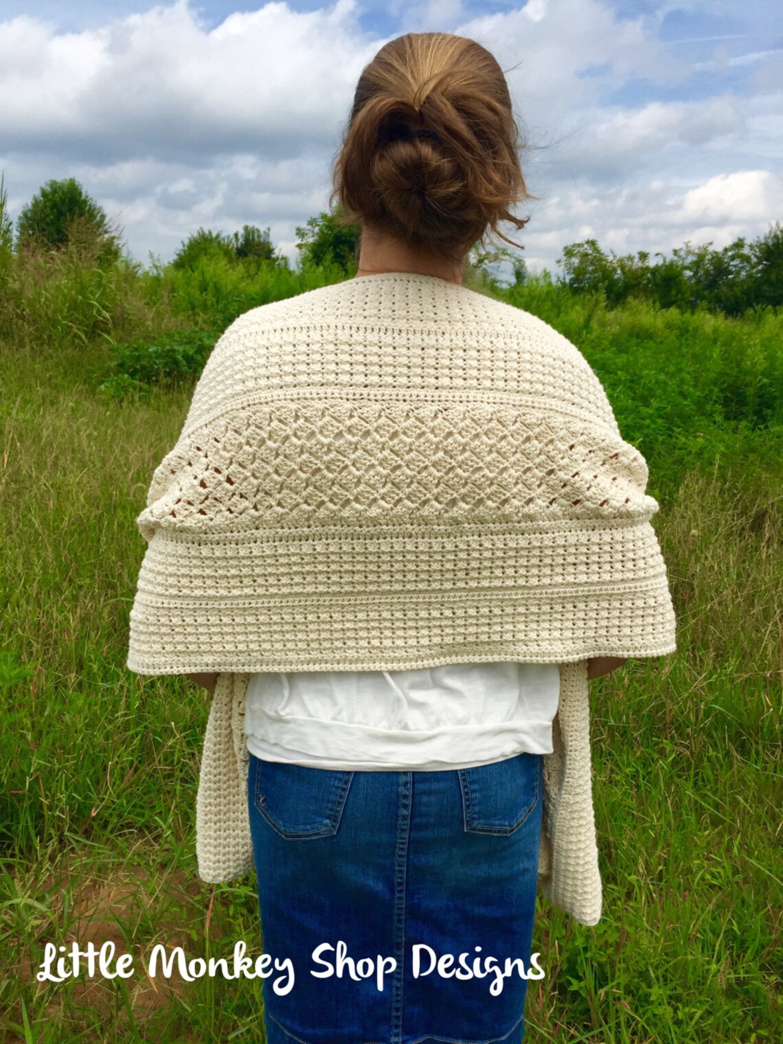 Crochet PATTERN Shawl Shoulder Wrap Shawl Crochet Pattern | Etsy