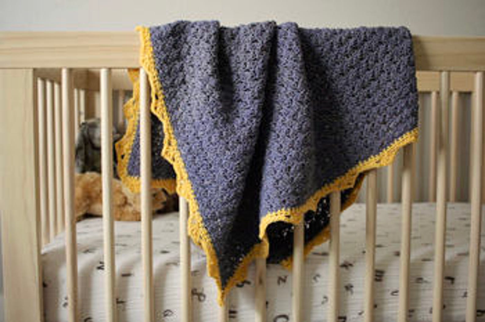 Royal Baby Blanket Crochet Pattern Reversible Baby Blanket | Etsy