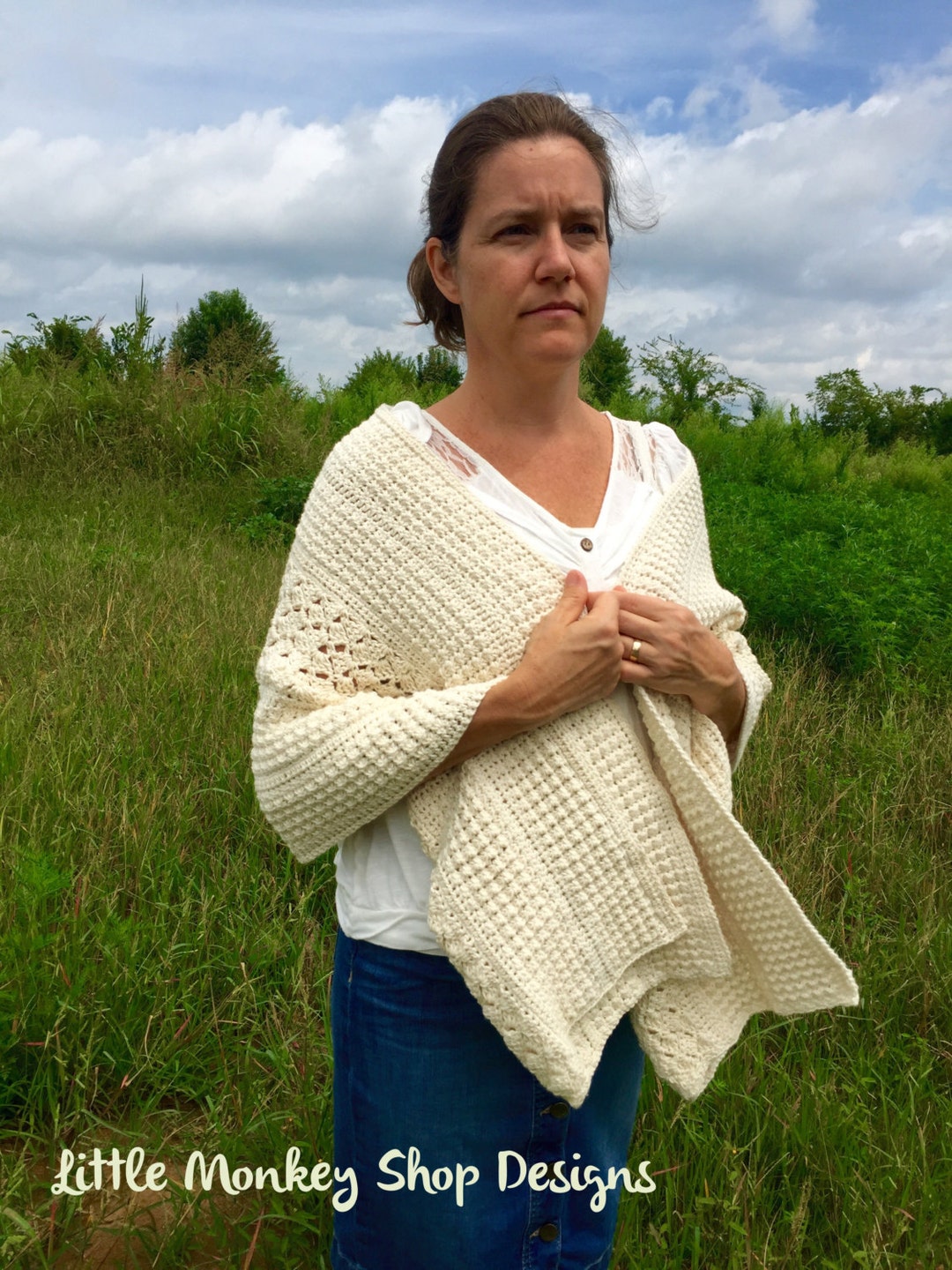 Crochet PATTERN Shawl Shoulder Wrap Shawl Crochet Pattern A Mother's ...
