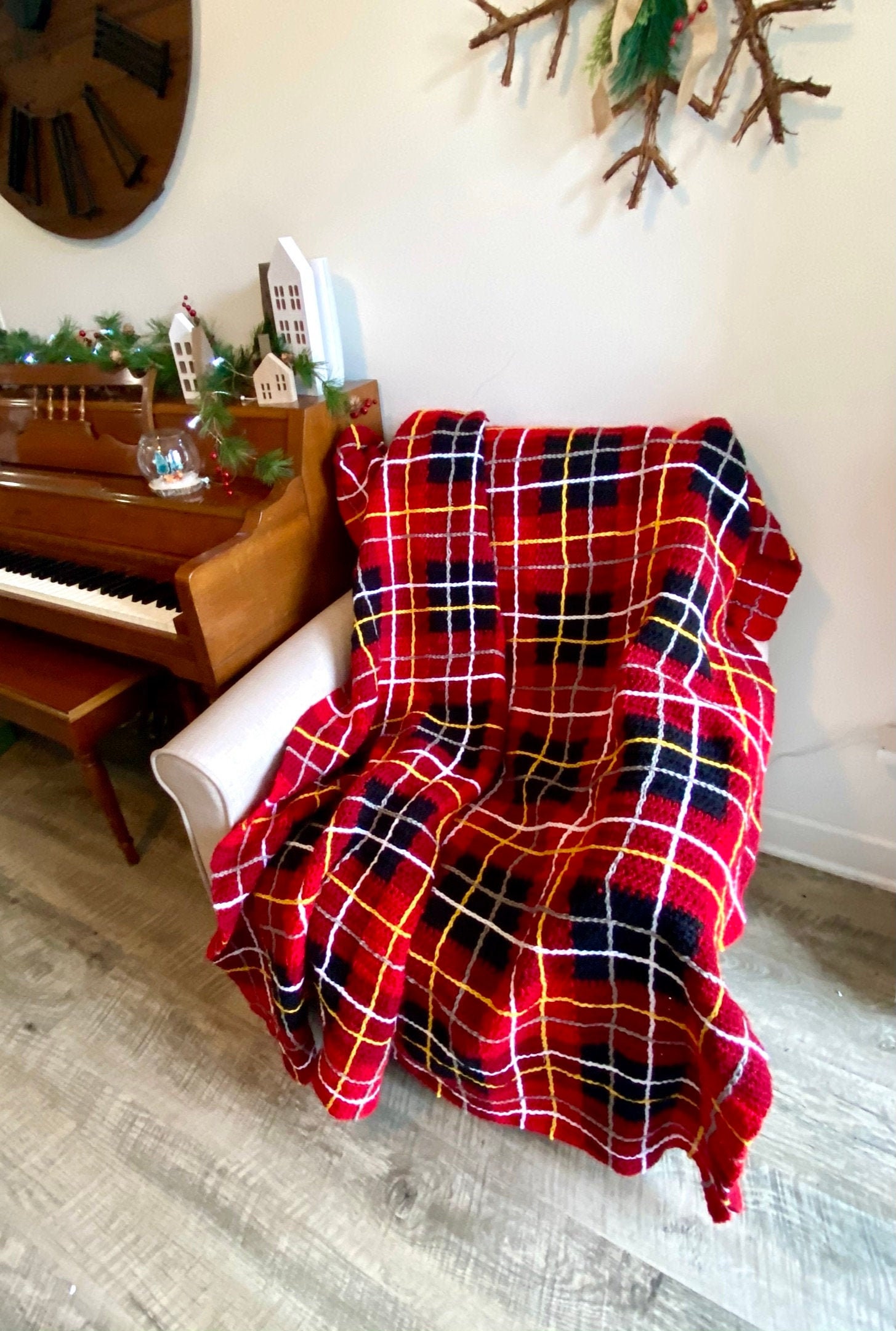 Flannel Blanket Crochet PATTERN Valentine's Day Gift - Etsy