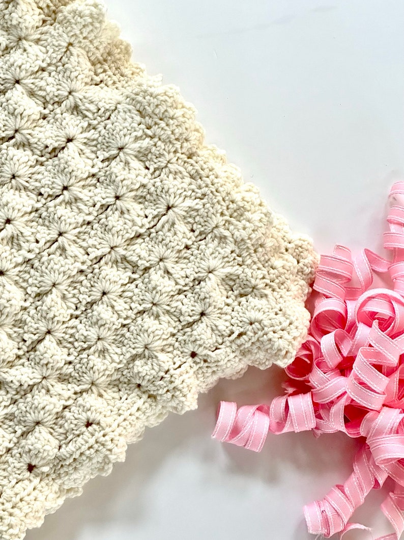 Winter Star Baby Blanket Crochet PATTERN Quick and Easy - Etsy