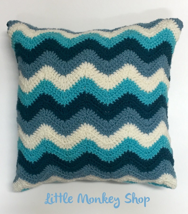 Crochet PATTERN Pillow Cover- Chevron - Pillow Cover - Home Decor - Etsy