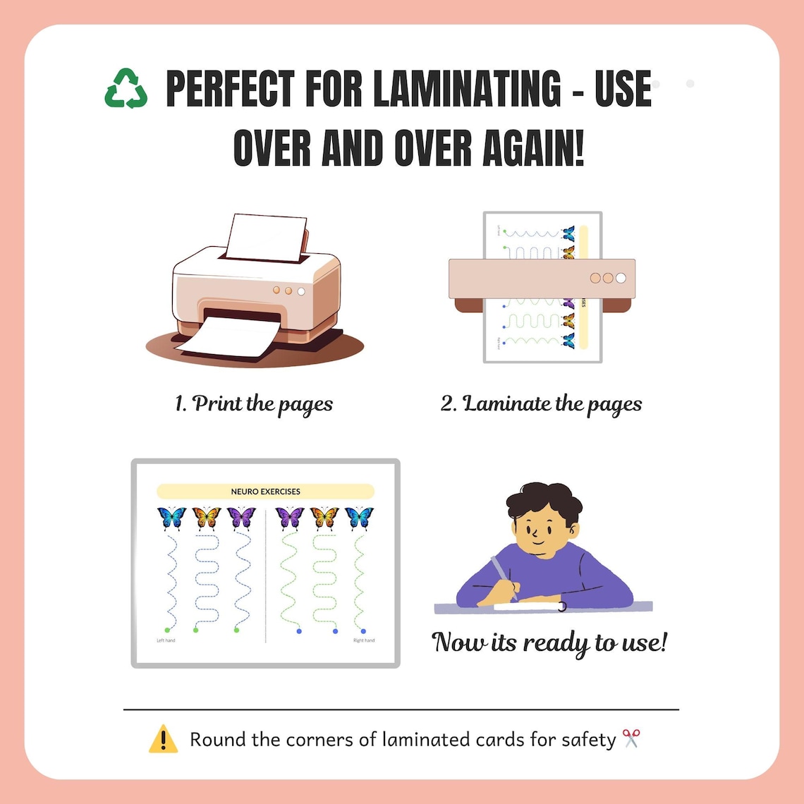 Dual Hand Tracing Worksheets PDF | 90 Brain Gym Pages for Kids | Fine ...