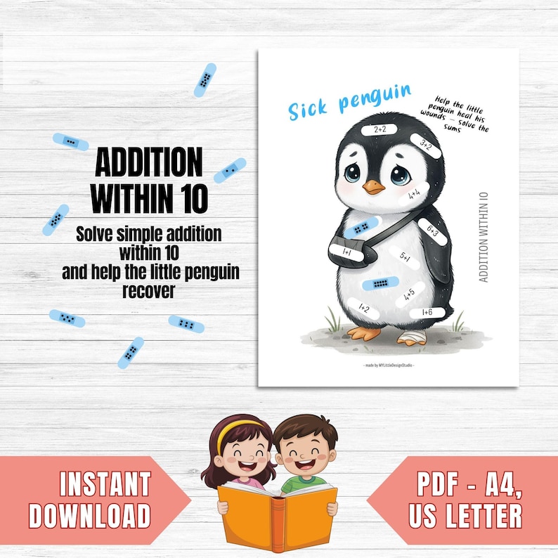 Sick Animals Activity Set Printable | Cut and Glue Worksheets ...
