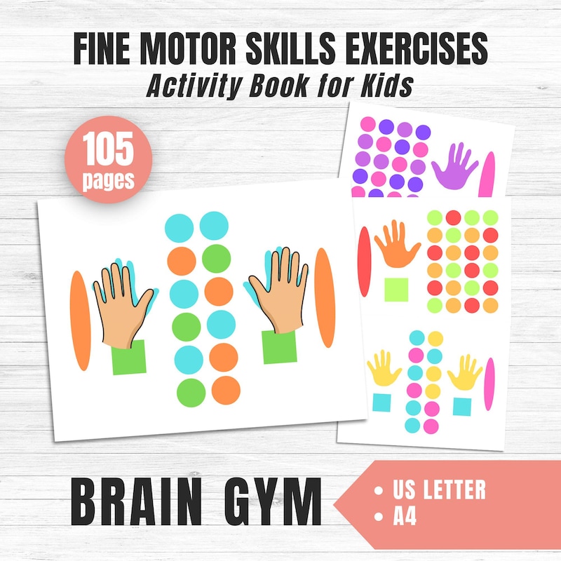 Hand Coordination Book - Etsy