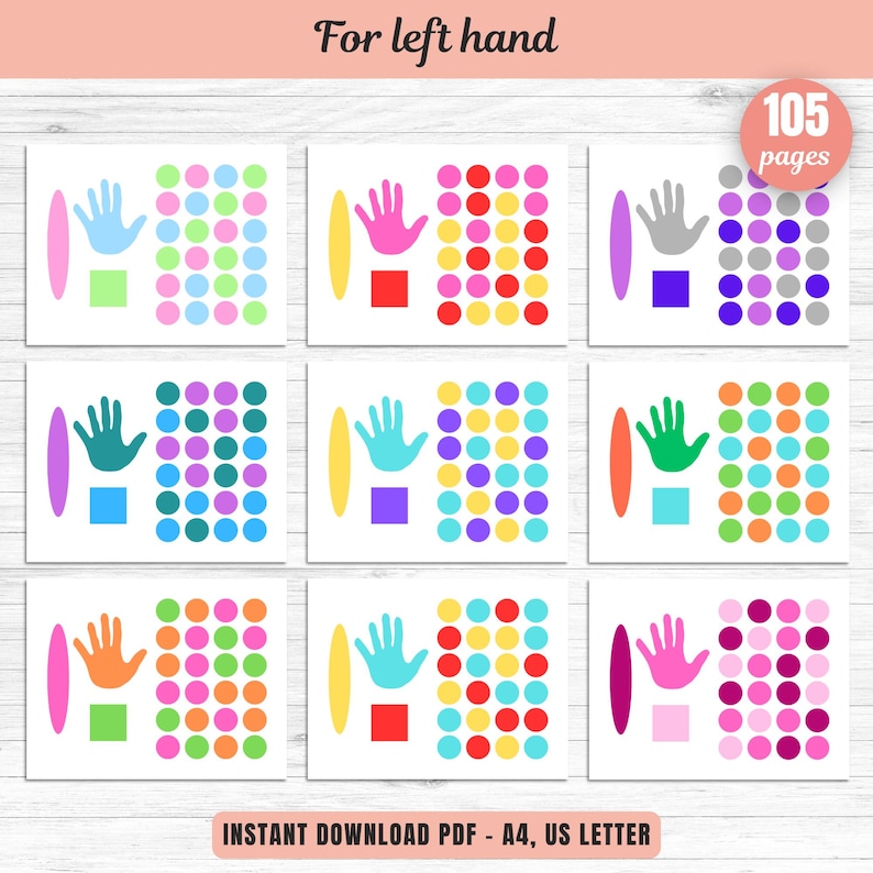 Fine Motor Skills Activity Book for Kids | 105 Brain Gym Printable ...