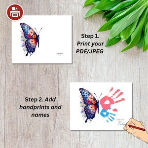 Mother's Day Handprint Craft for Kids| Gift for Mom| Printable ...
