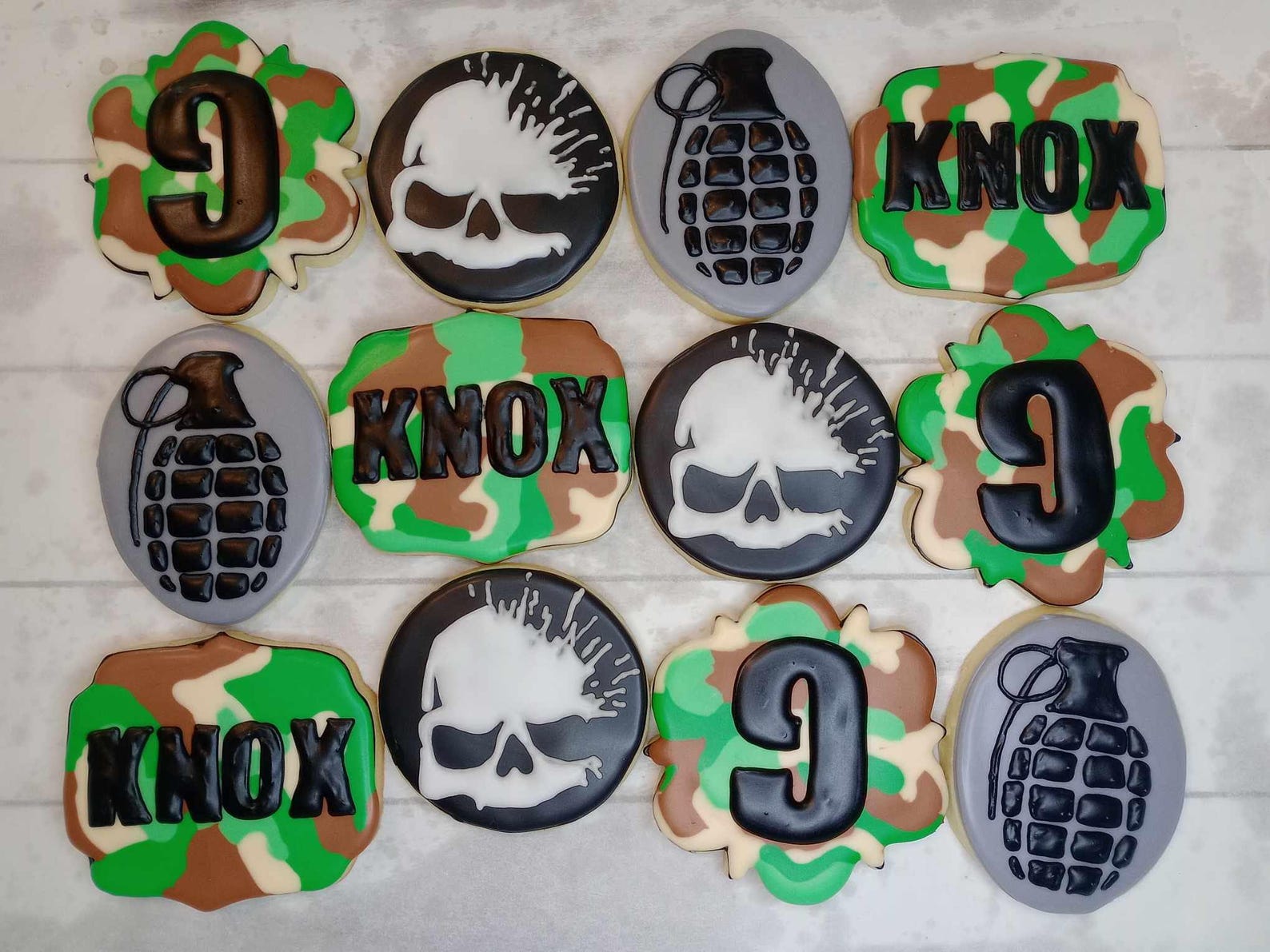 1 Dozen Call of Duty Decorated Sugar Cookies - Etsy