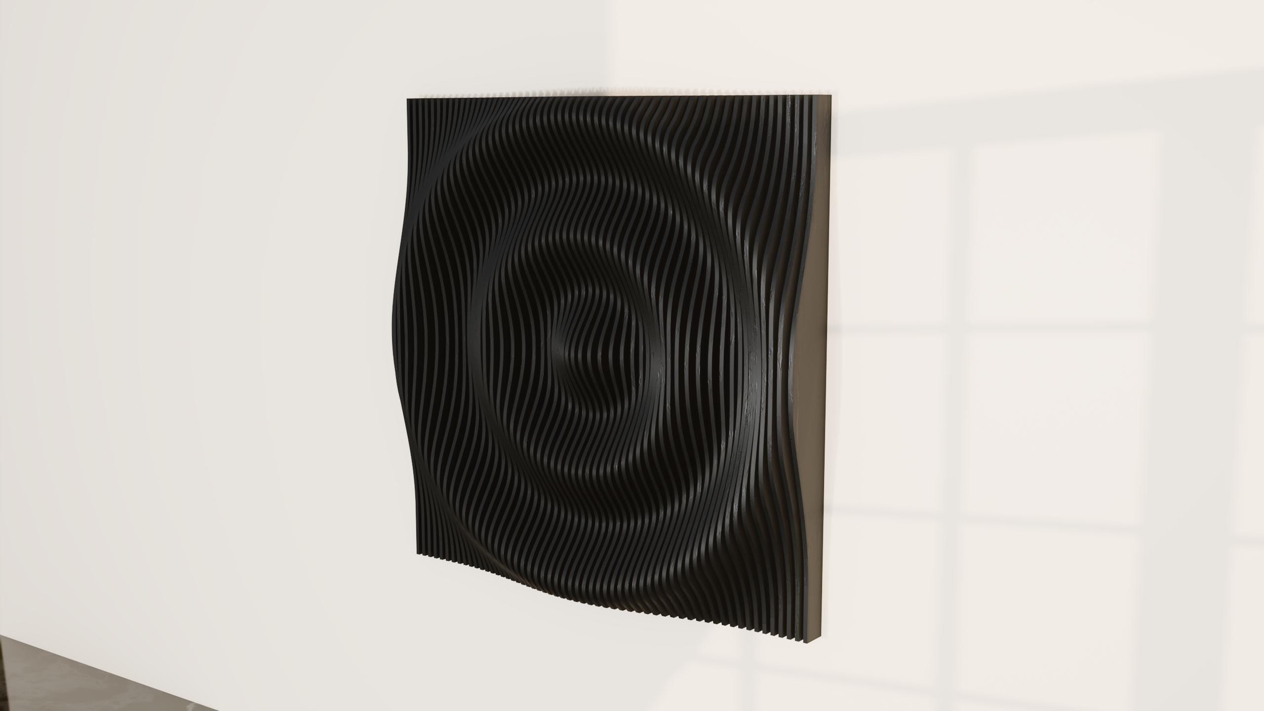 Ripple Effect Wall Art | Parametric Wall Decoration | Laser Cut Files ...