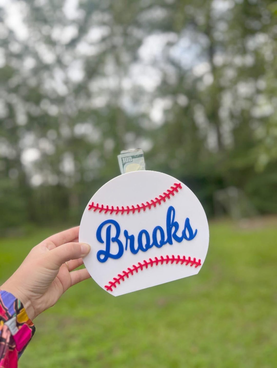 Personalized Baseball Piggy Bank Money Bank 3d Printed - Etsy