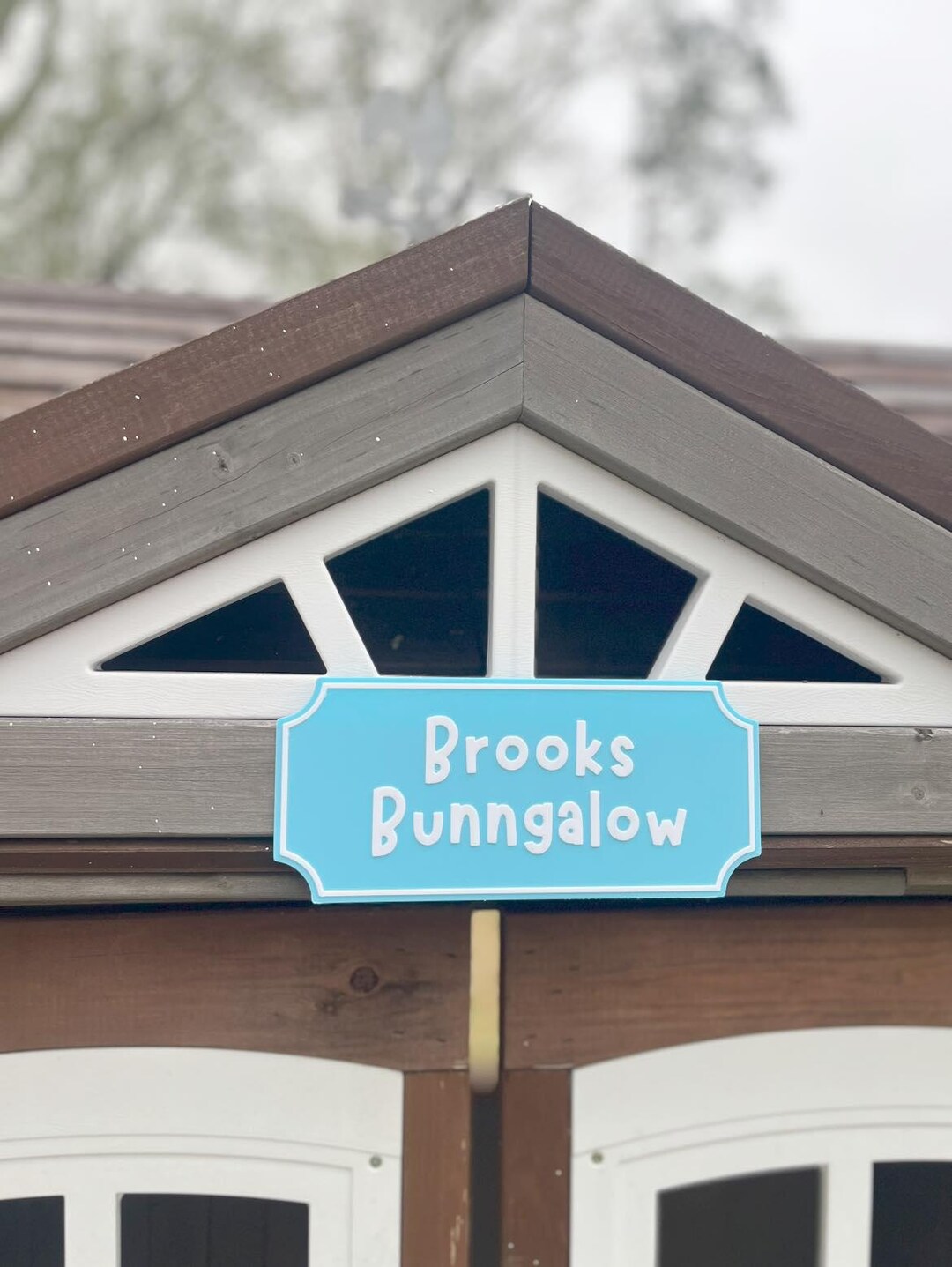 Personalized Play House Sign Treehouse Play Kitchen - Etsy
