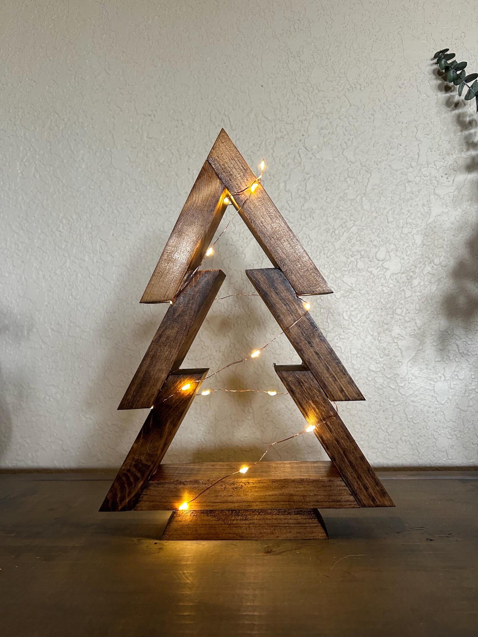 Handmade Rustic / Cedar Wooden Christmas Trees - Etsy