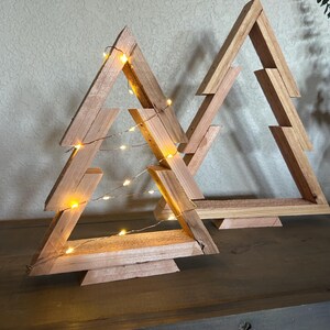 Handmade Rustic / Cedar Wooden Christmas Trees - Etsy