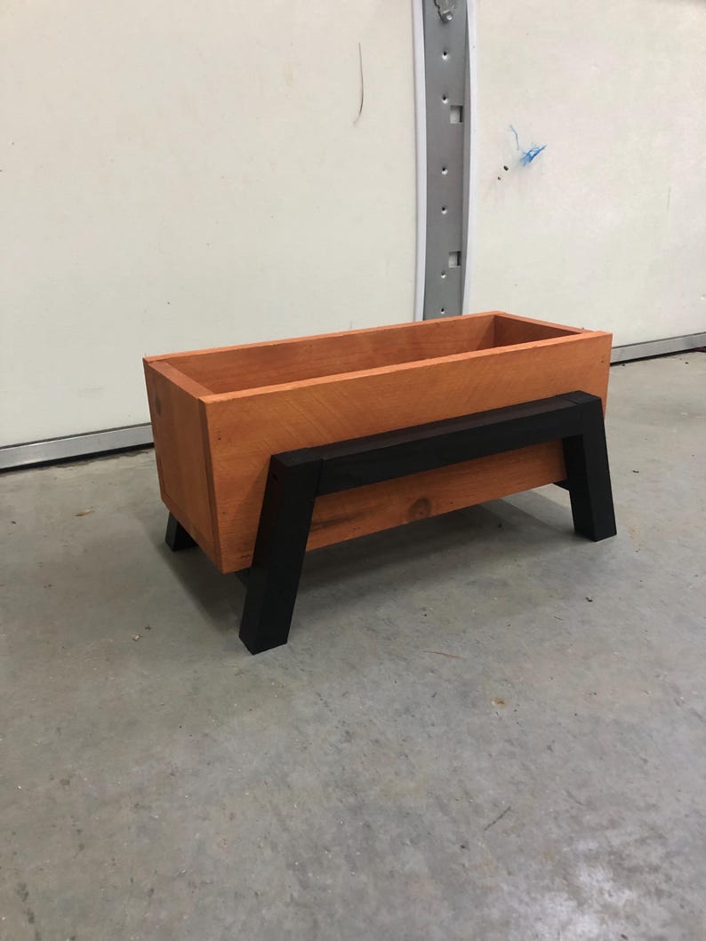 Handmade Wooden Cedar Planter Box - Etsy