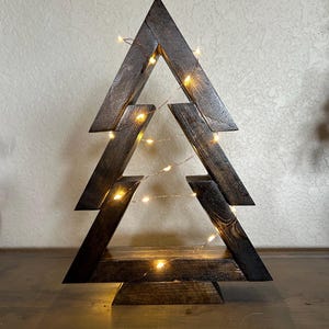 Handmade Rustic / Cedar Wooden Christmas Trees - Etsy