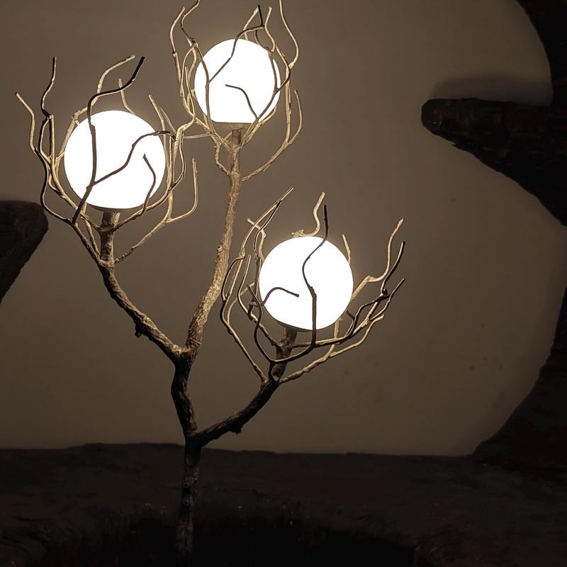Tree Lamp - Etsy