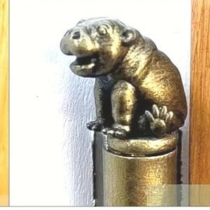 1pc Bronze Animal Door Hinges Figurines – Magnetic Cabinet Decorative ...