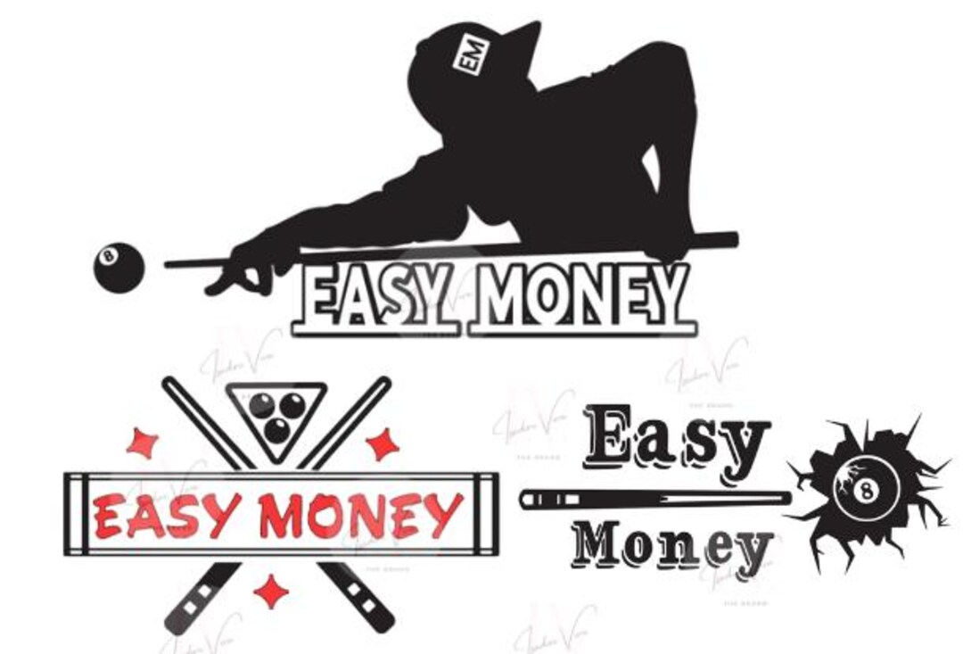 3-pack PNG Instant Download | Easy Money Pool Designs Bundle - Etsy