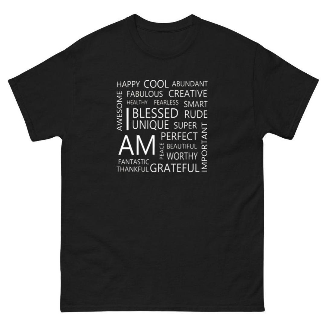 Positive Affirmations Shirt ,I AM Shirt, Affirmation Shirt, Confidence ...