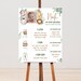 Birthday Milestone Safari Animals Theme Party Editable Template First ...