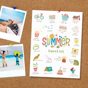Summer Family Bucket List Printable - Hello Summer, Summer Printable ...
