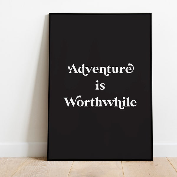 Adventure Worthwhile - Etsy