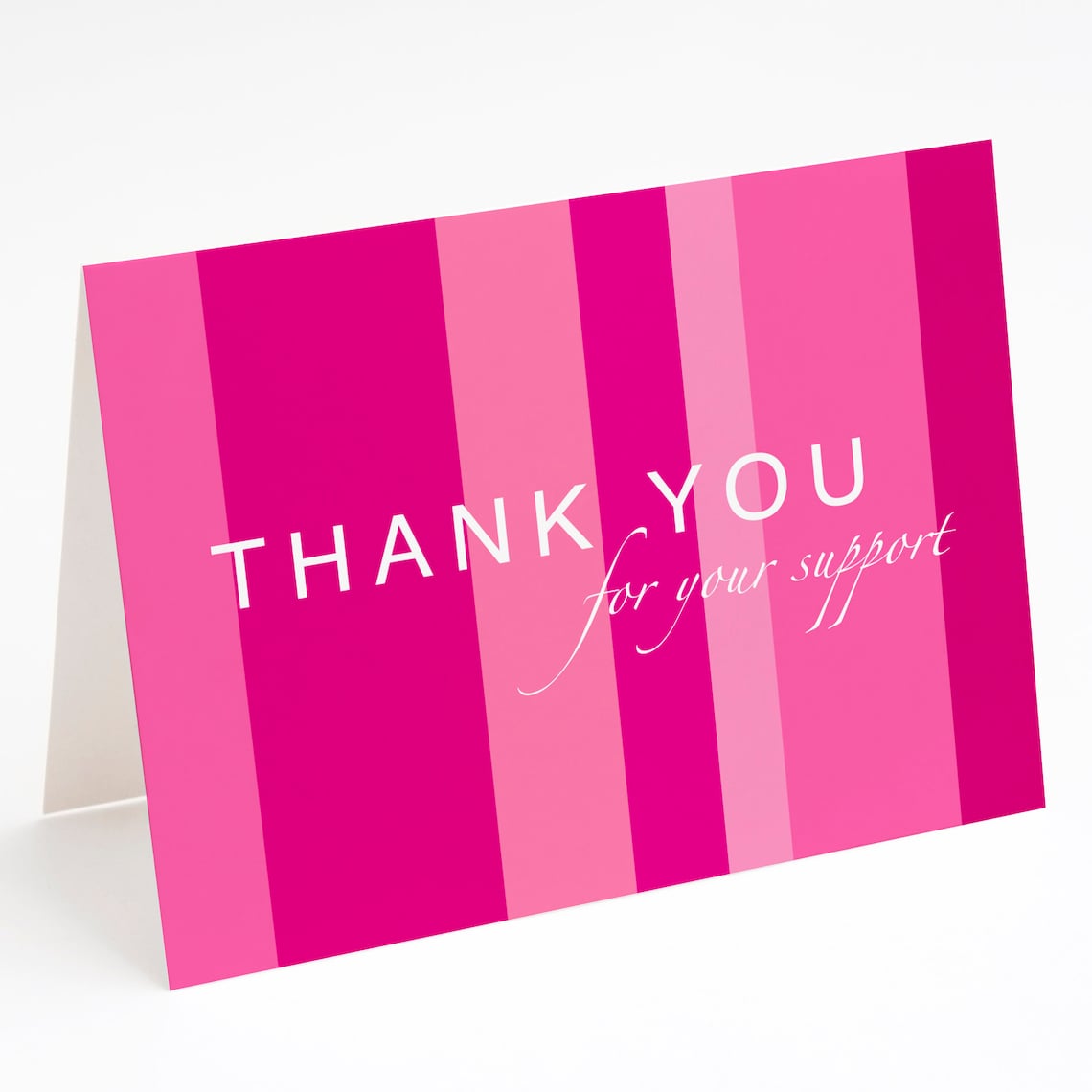 Breast Cancer Thank You Cards Pink Ribbon Breast Cancer - Etsy