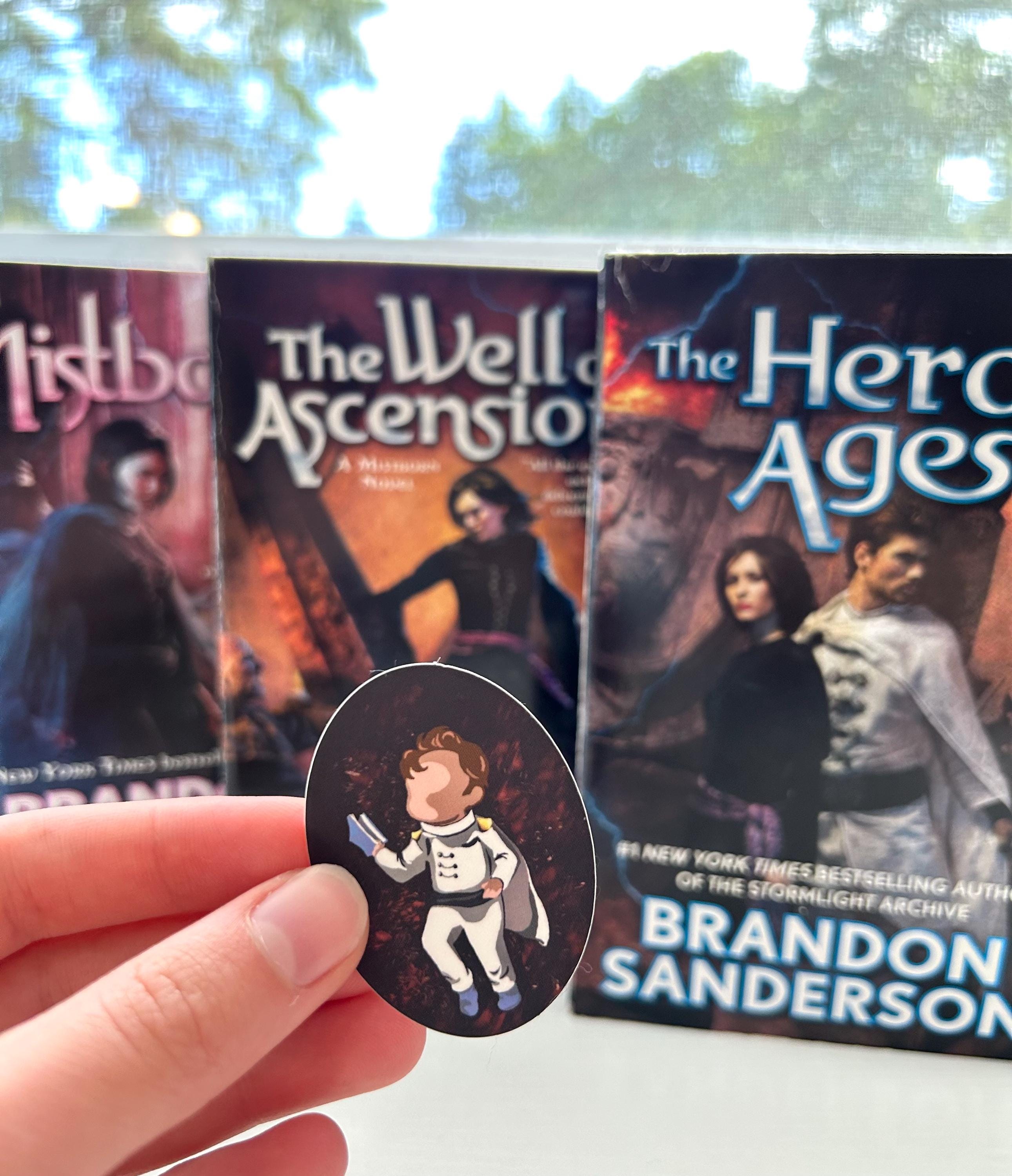 Mistborn - Elend Vinyl Sticker - Brandon Sanderson Fan Art - Etsy